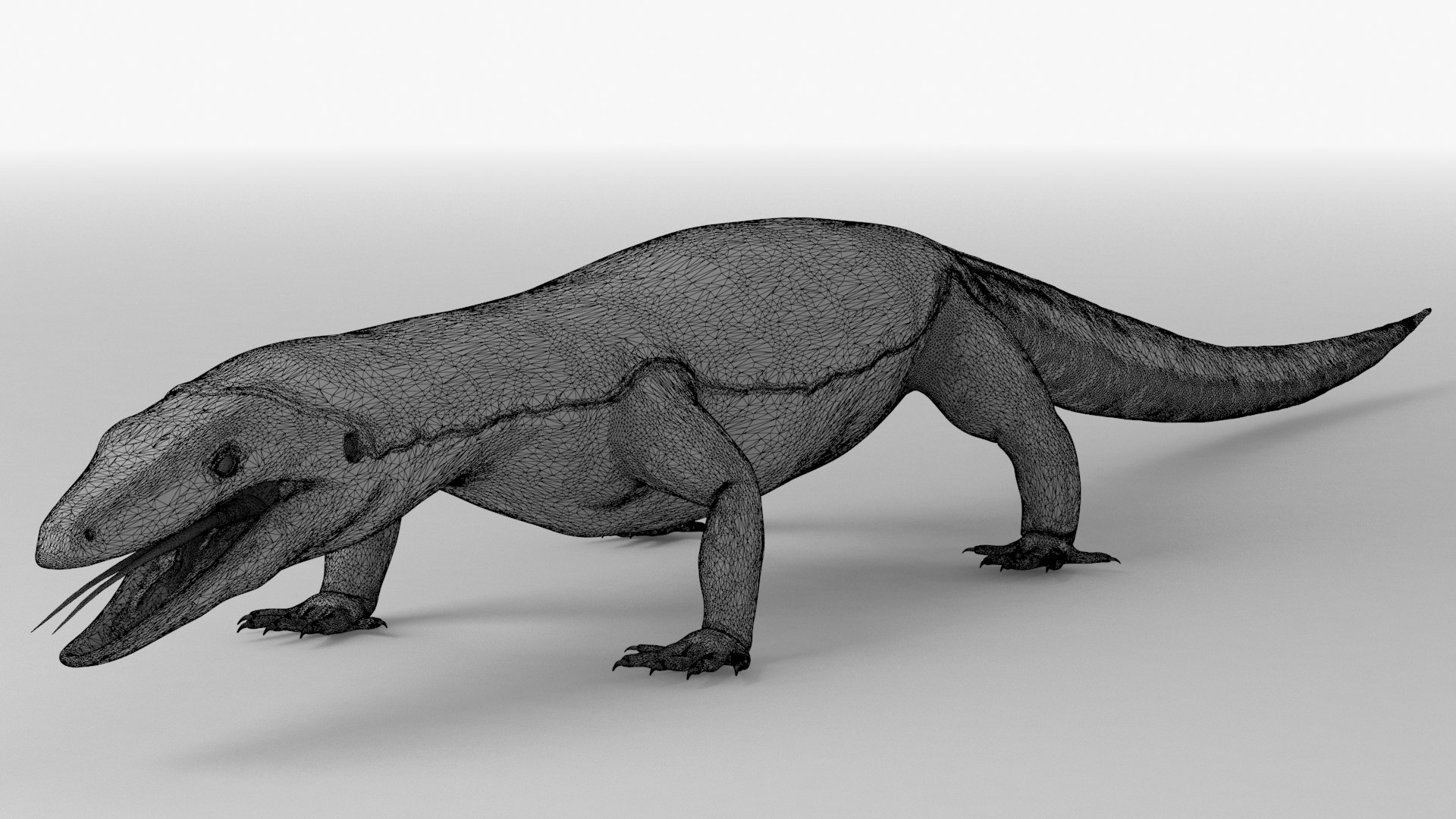 Monitor Lizard 3D Model - TurboSquid 1745786