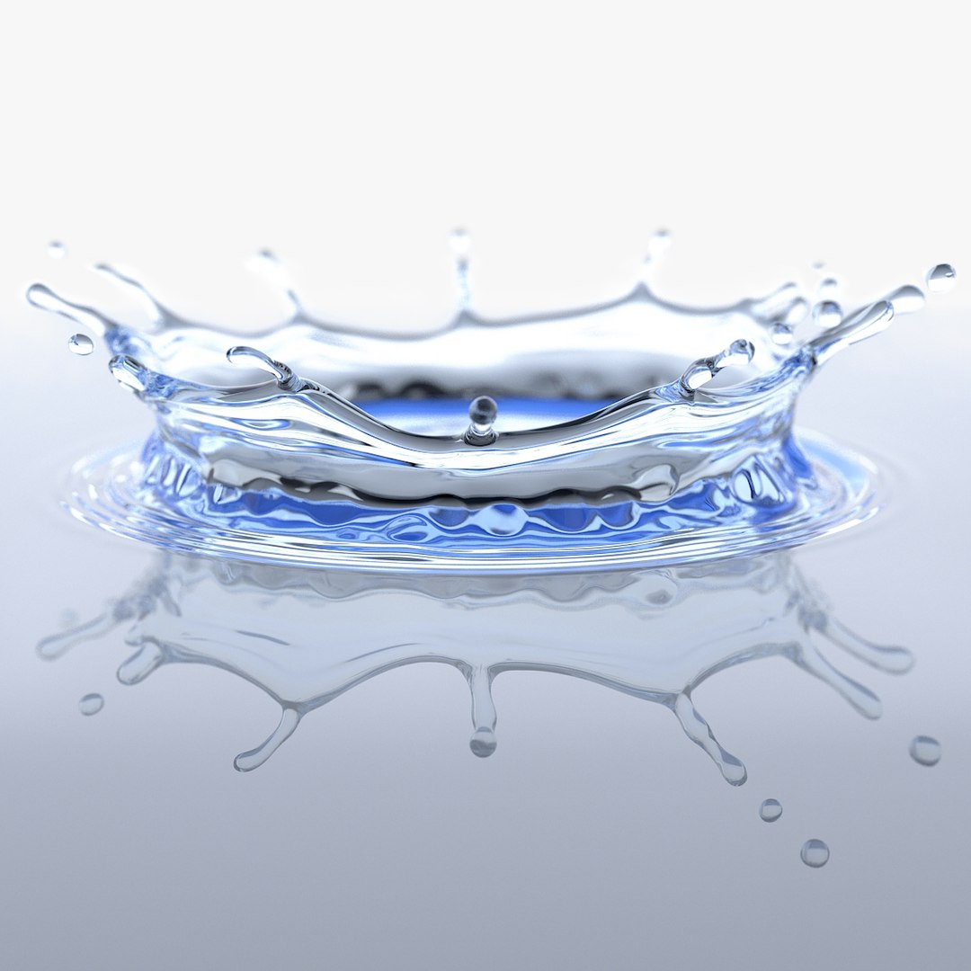 3D abstract splashes - TurboSquid 1411372