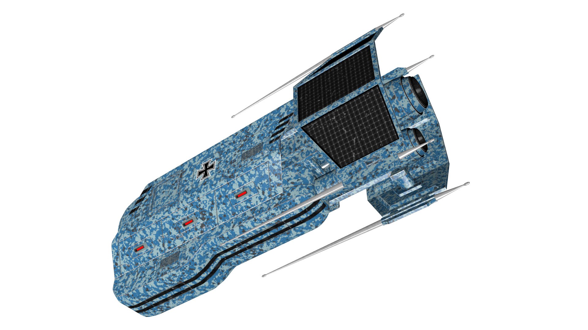 Space ship patriot type model - TurboSquid 1254384