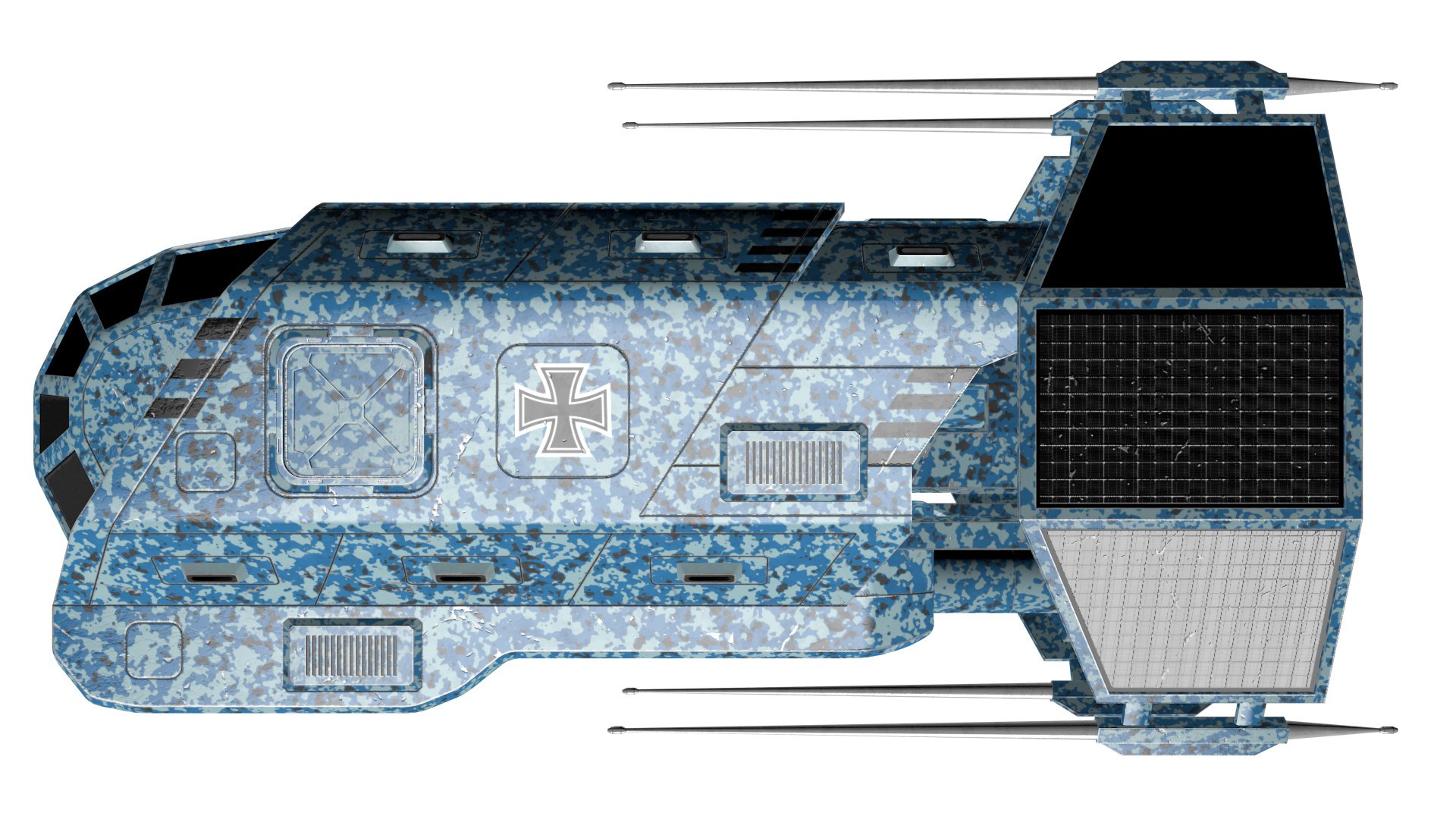 Space ship patriot type model - TurboSquid 1254384