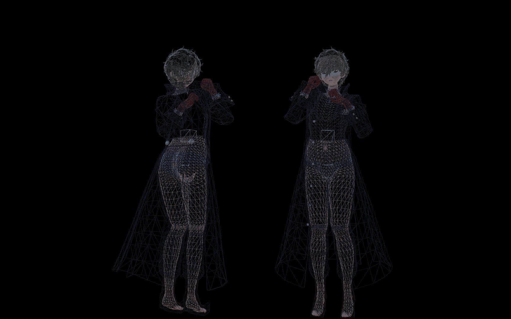 3D 3DsMax Biped Model Persona5 Joker Battle Model - TurboSquid 2276058