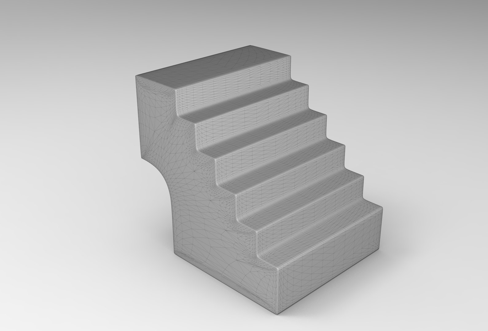 Shiny Staircase 3D Model - TurboSquid 2257795