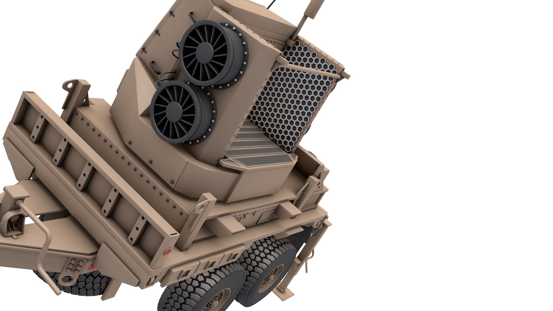 Sentinel A4 Air Defense Radar 3D Model - TurboSquid 2427792