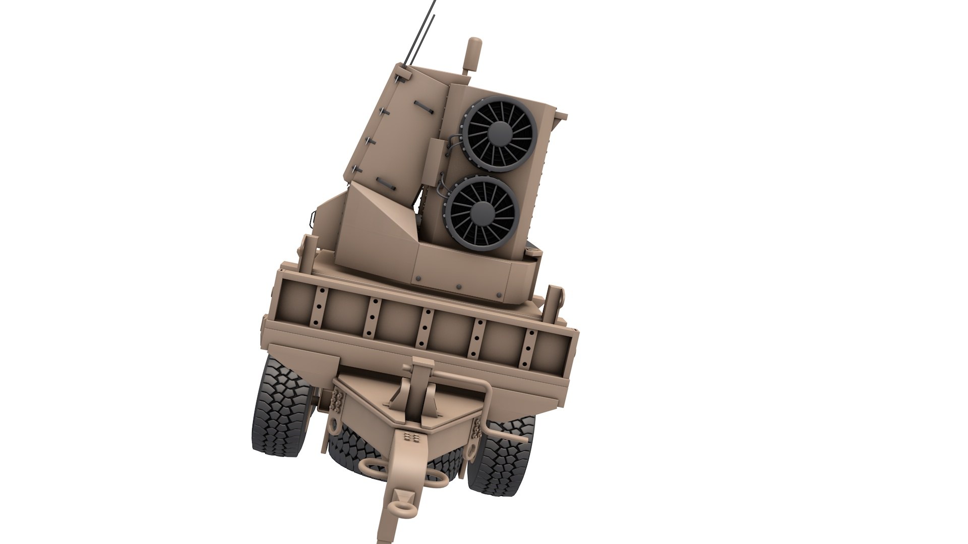 Sentinel A4 Air Defense Radar 3D Model - TurboSquid 2427792