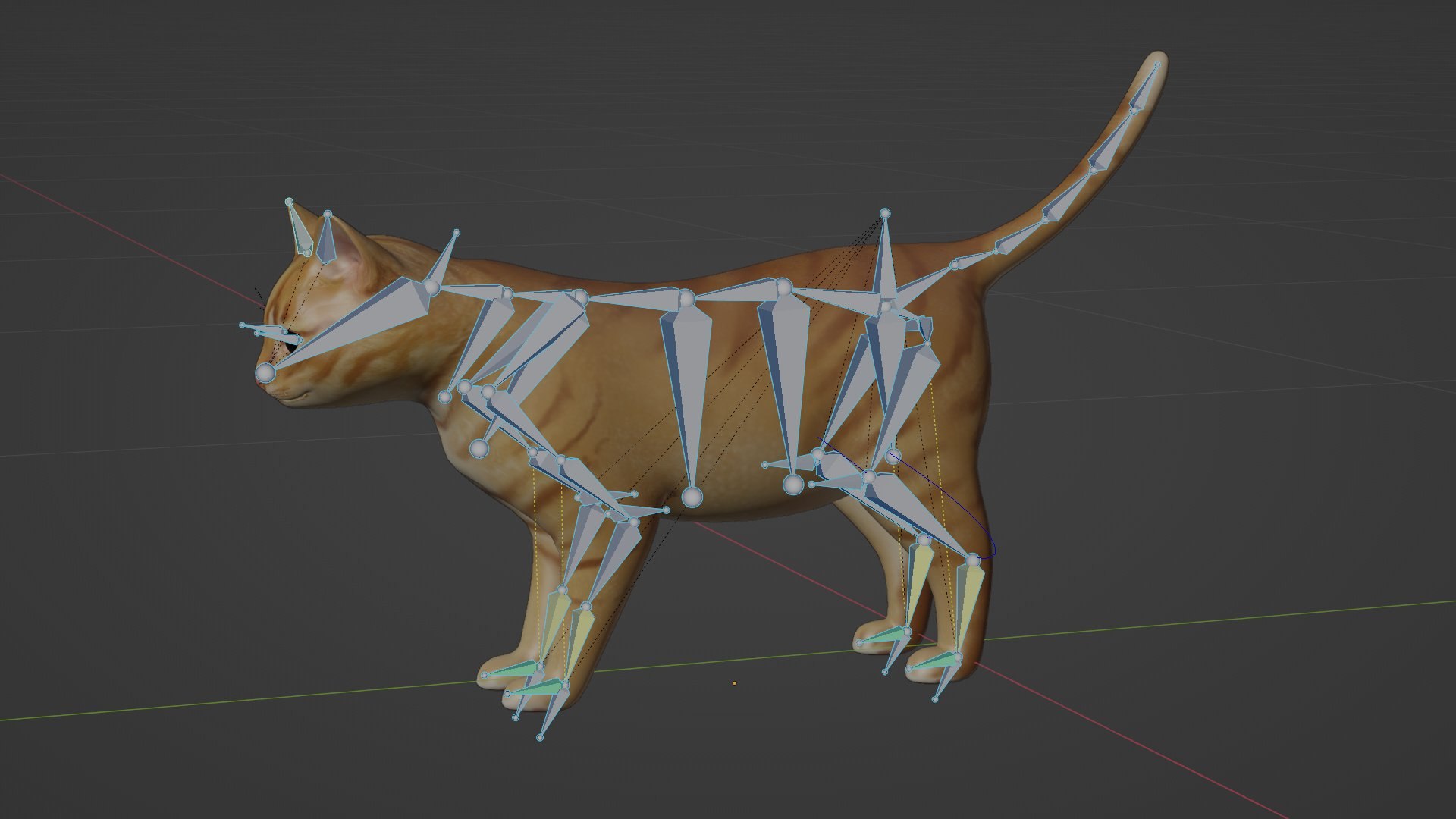 Ginger Cat 3D Model - TurboSquid 2314963
