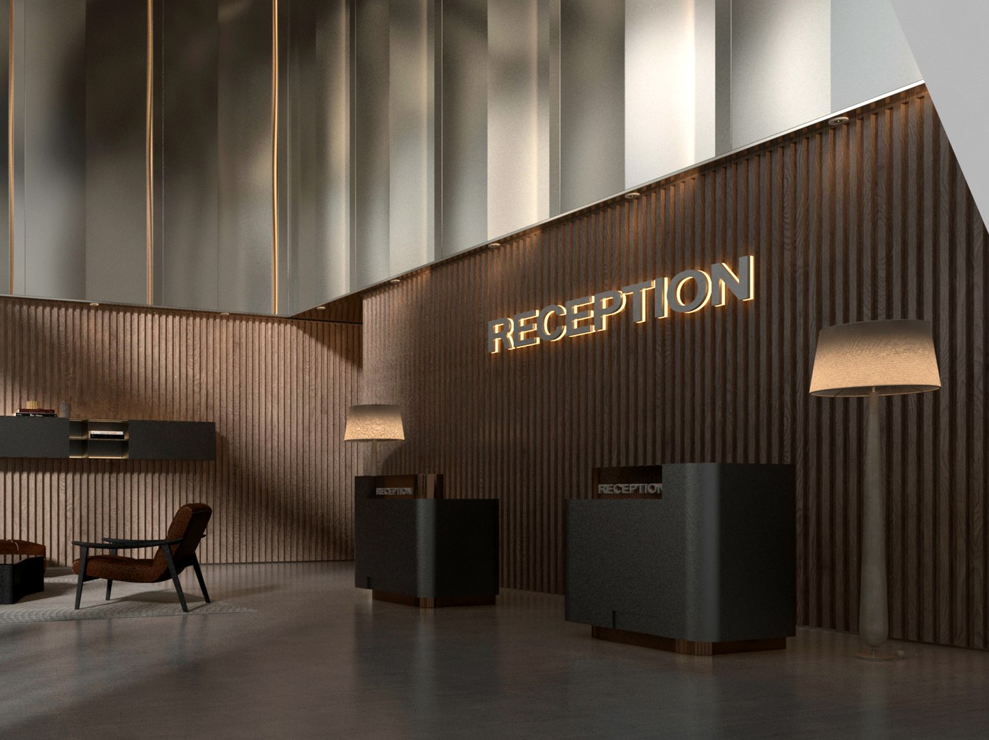 Reception 3D Model - TurboSquid 2358252