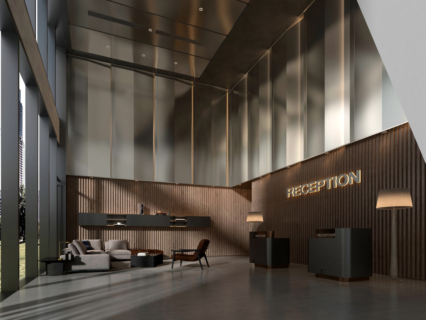 Reception 3D Model - TurboSquid 2358252