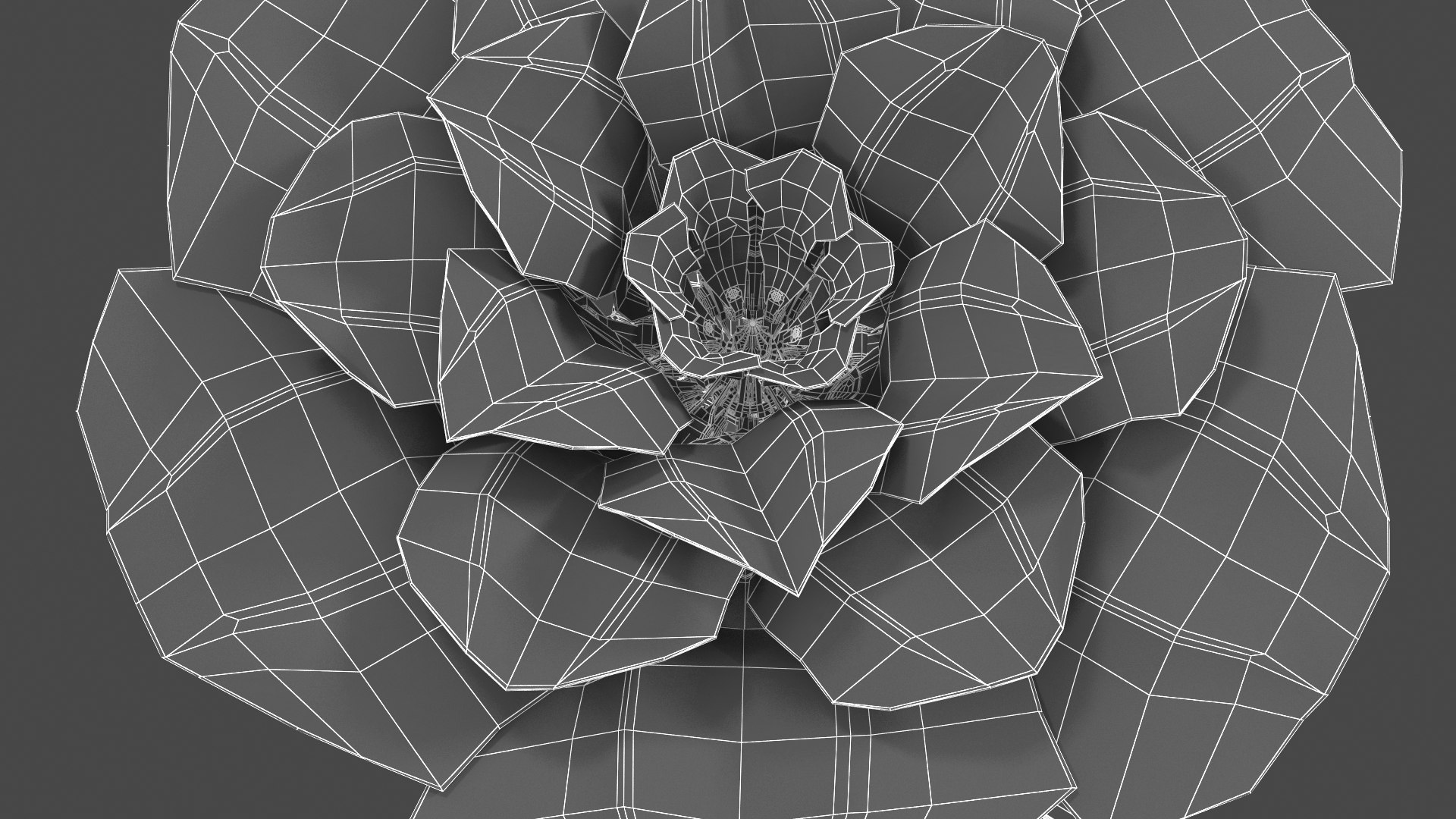 3D Mechanical Rose Model - TurboSquid 1596117