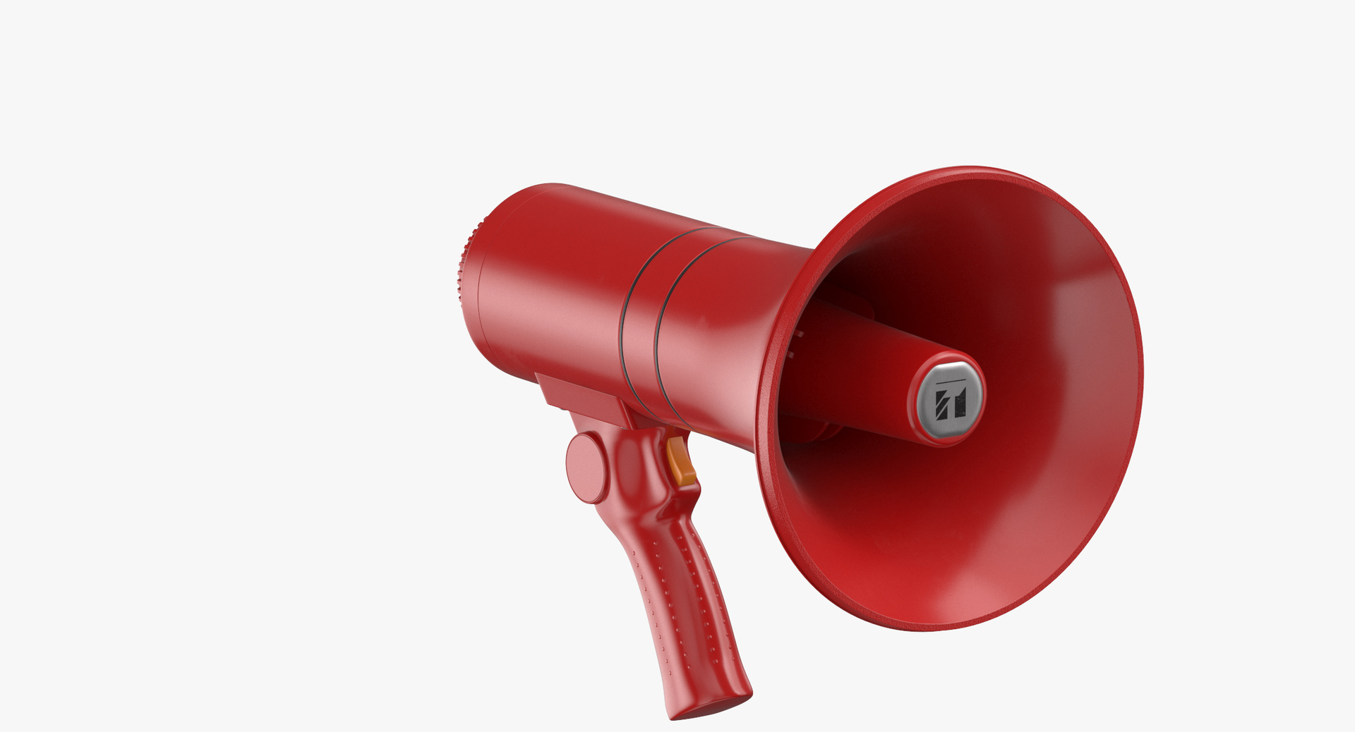 3D Red Megaphones - TurboSquid 1454909