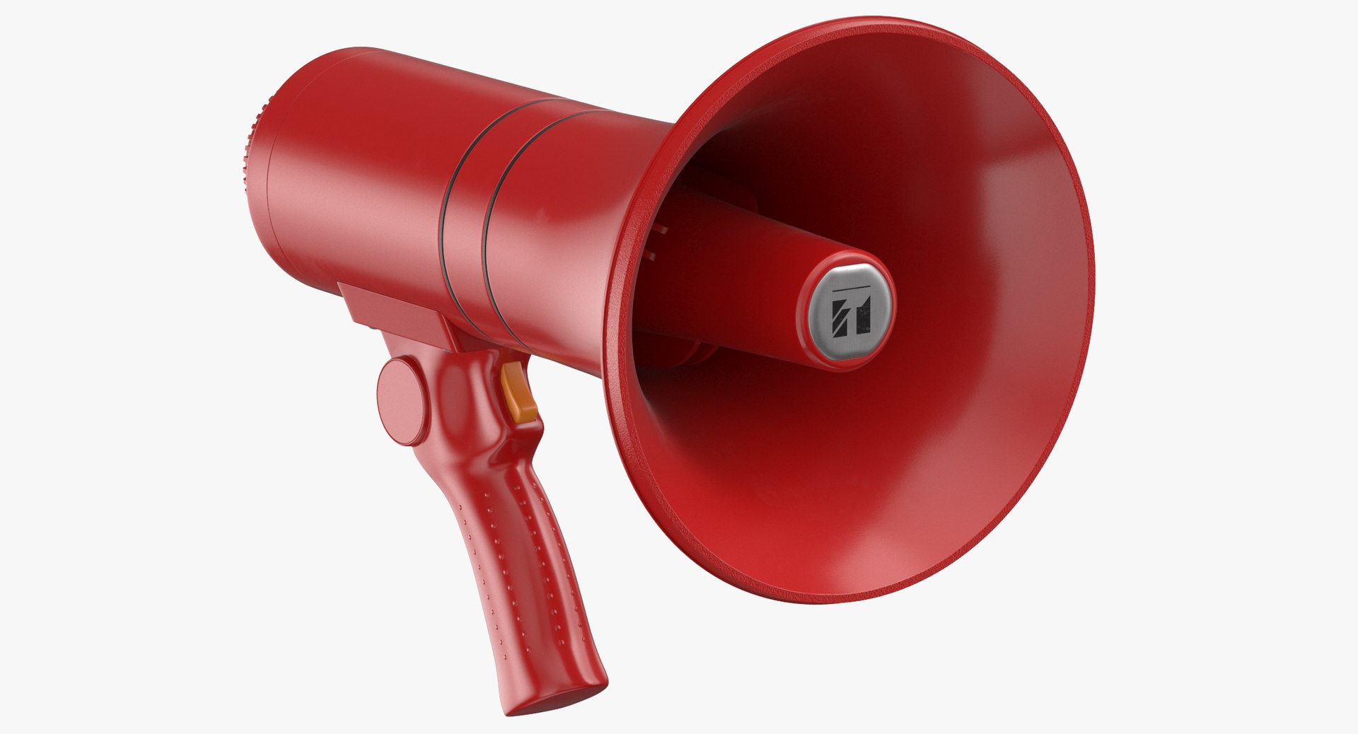 3D Red Megaphones - TurboSquid 1454909