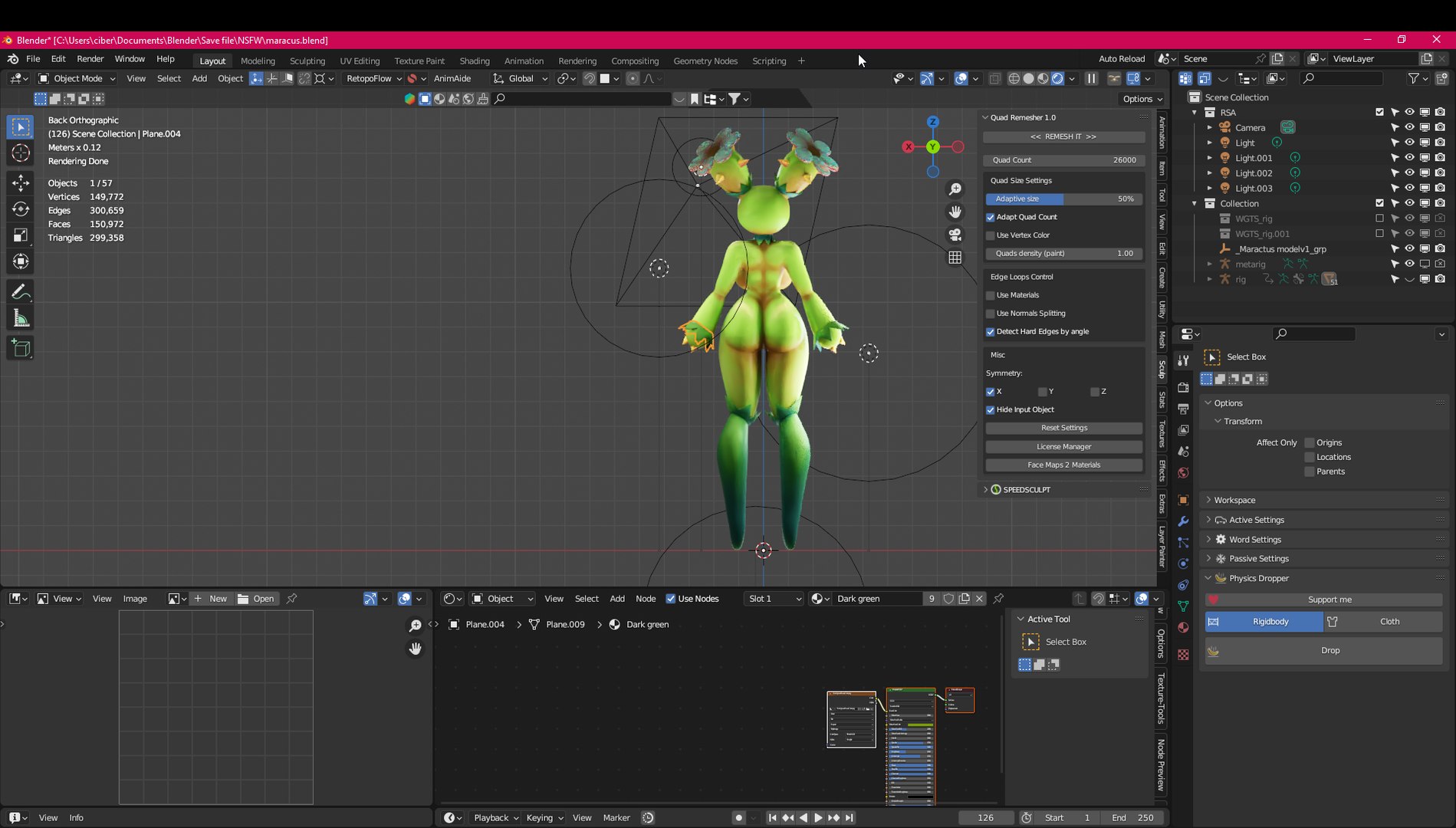 Maractus 3d Model Nsfw 3d Model Turbosquid 2140895