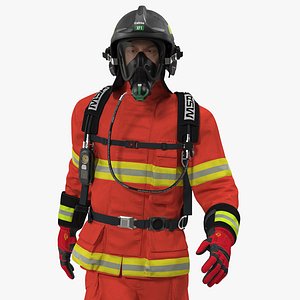 Rigged Firefighter 3D Models For Download | TurboSquid