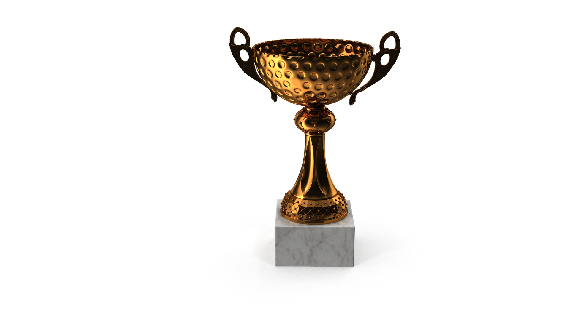 Golf ball vase cup 3D model - TurboSquid 1786908