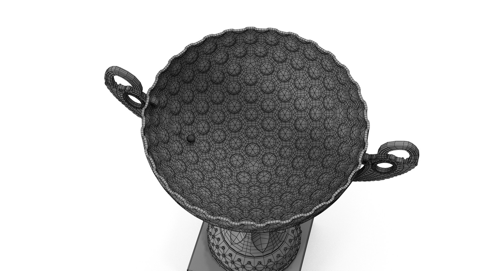 Golf ball vase cup 3D model - TurboSquid 1786908