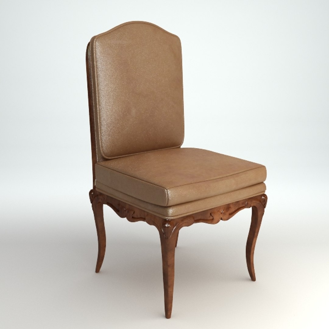 traditional chair 3d model