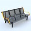 Bench 3d Obj