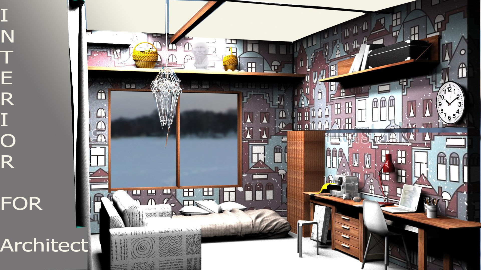 3D Room for architect - interior - TurboSquid 1776035