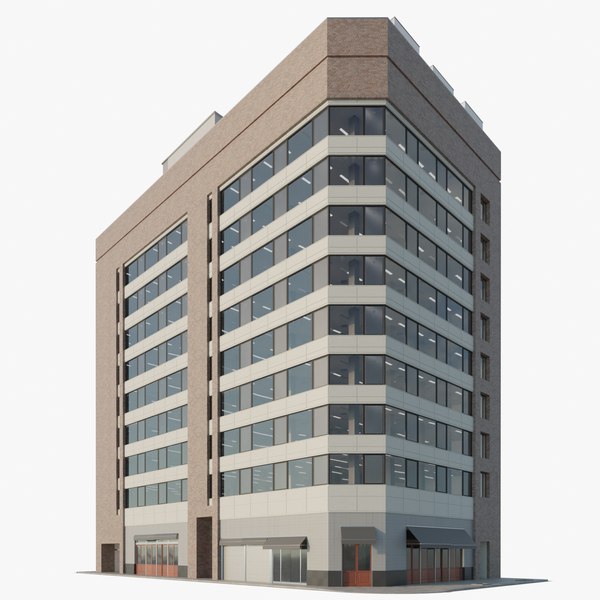 modelo 3d Edificio asiático In-Out B21 - TurboSquid 2092732