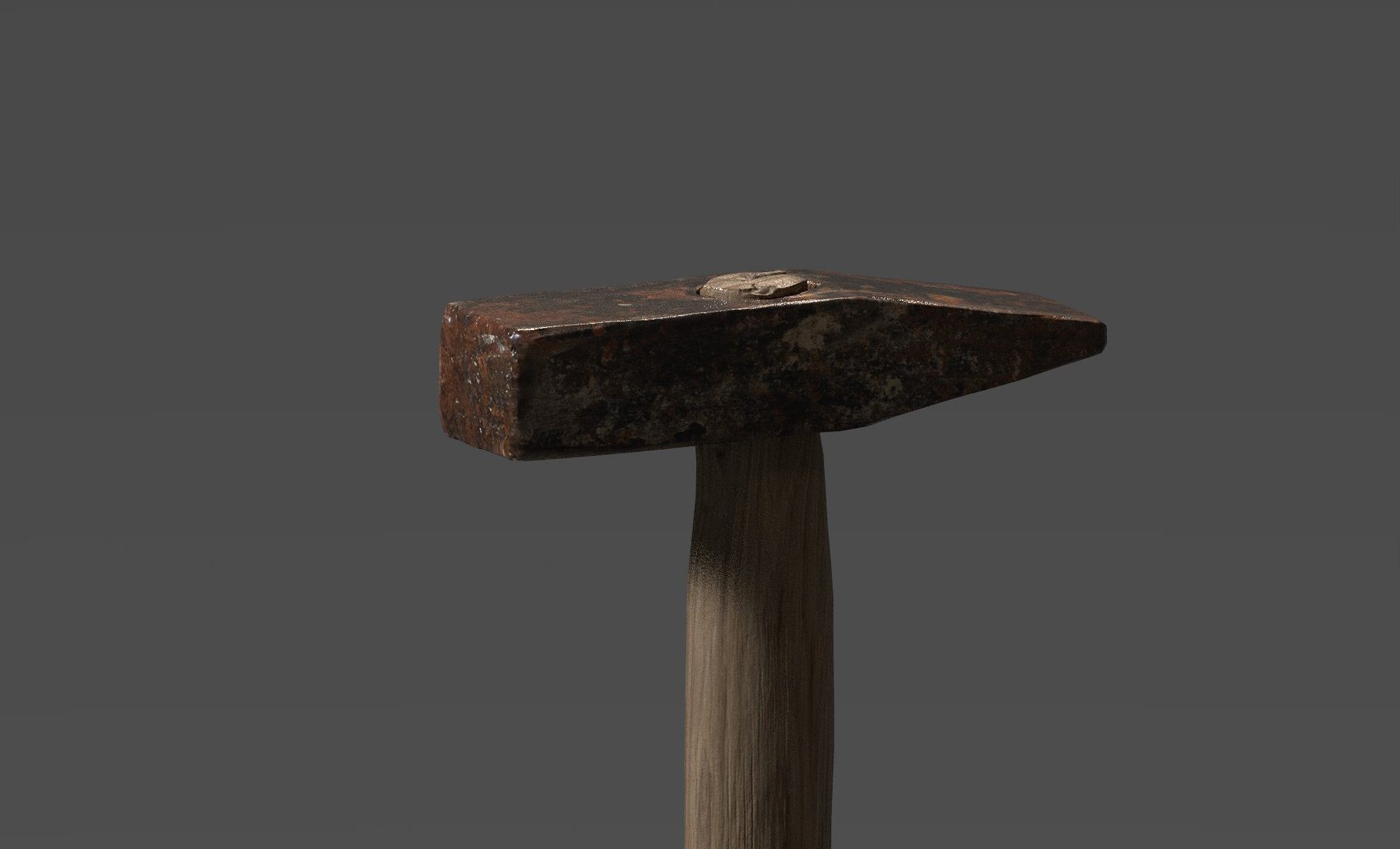 3D Rusty Hammer Model - TurboSquid 1452482