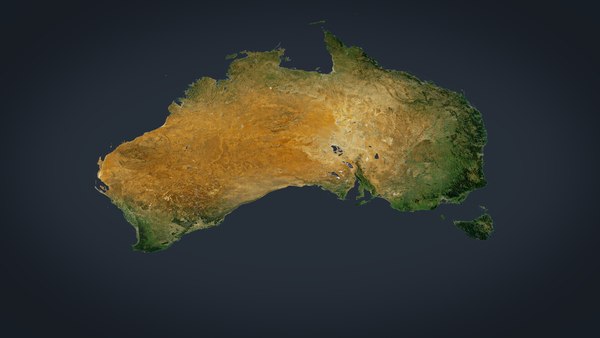 Australia continent world 22k 3D model - TurboSquid 1498454