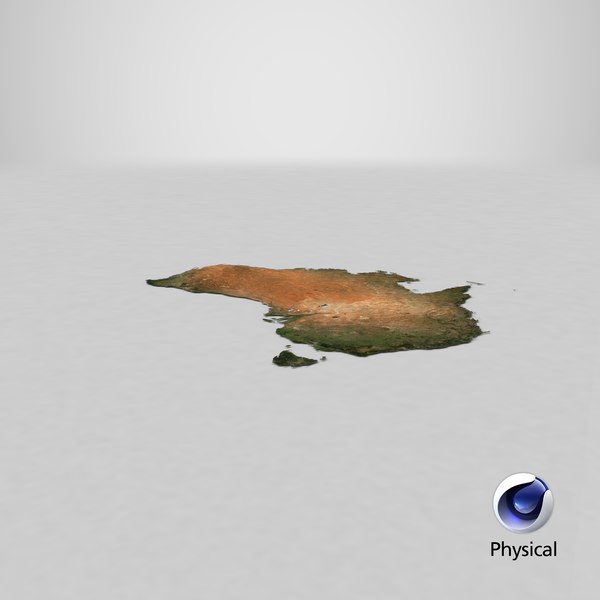 Australia continent world 22k 3D model - TurboSquid 1498454