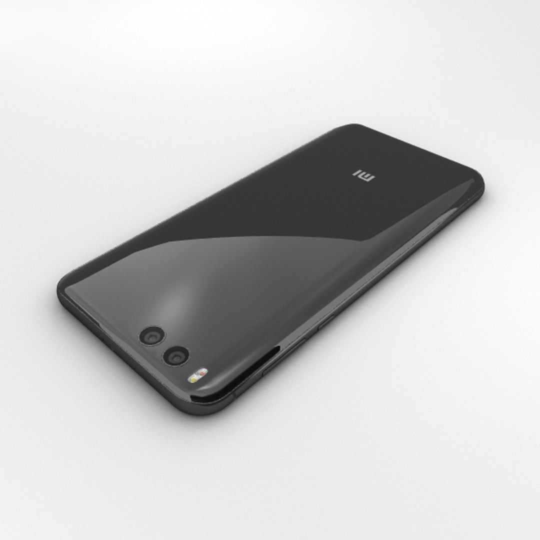 Xiaomi mi 6 3D model - TurboSquid 1362518
