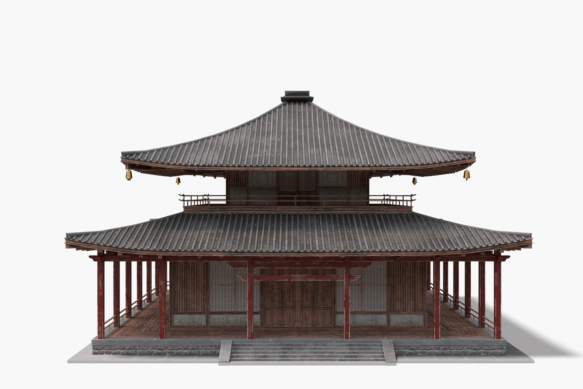 Japanese house 3D model - TurboSquid 1475336