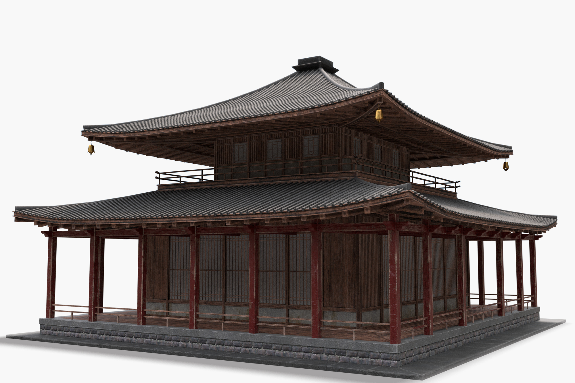 Japanese house 3D model - TurboSquid 1475336