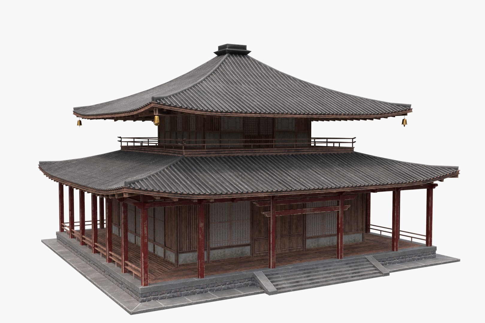 Japanese House 3D Model - TurboSquid 1475336