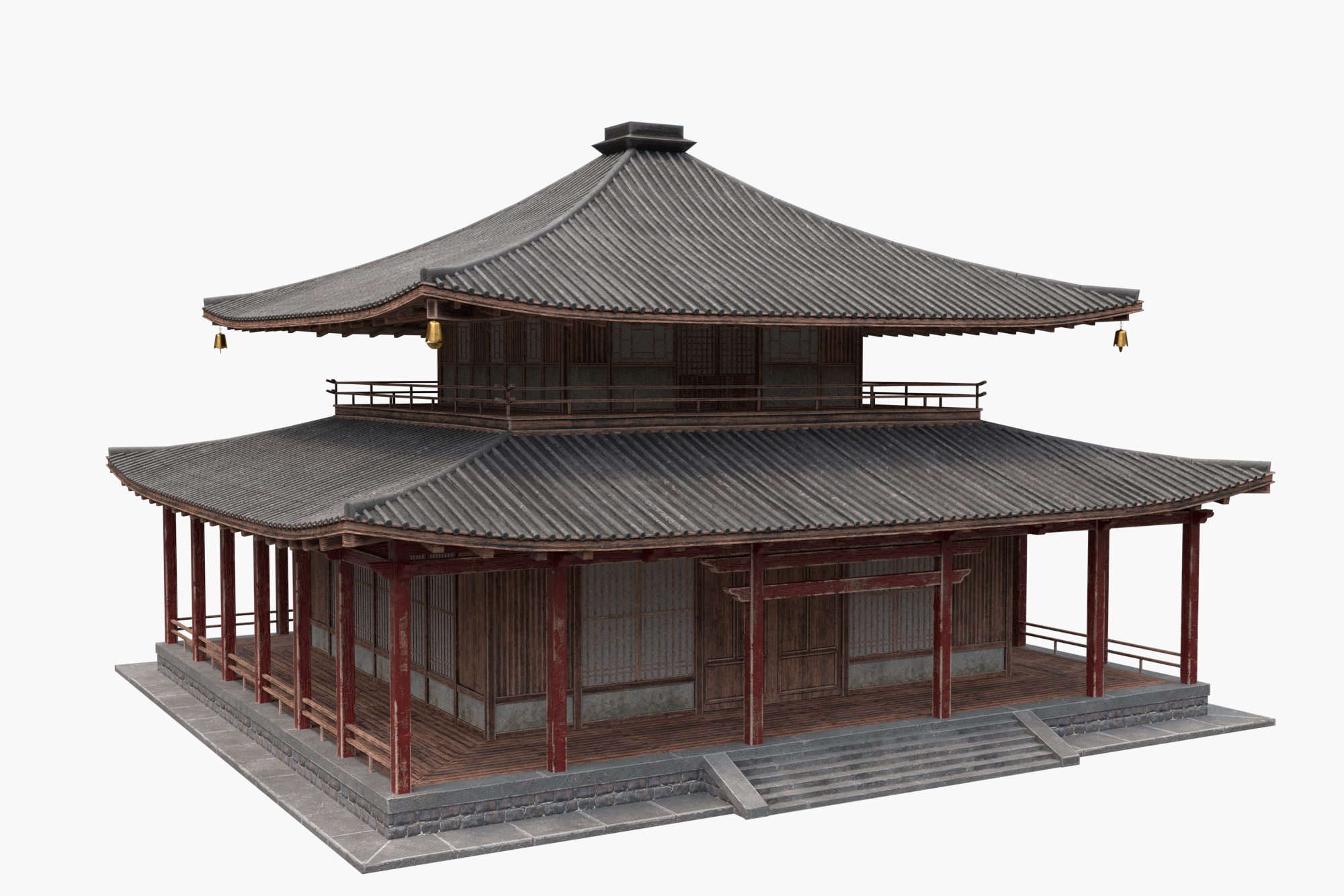 Japanese house 3D model - TurboSquid 1475336