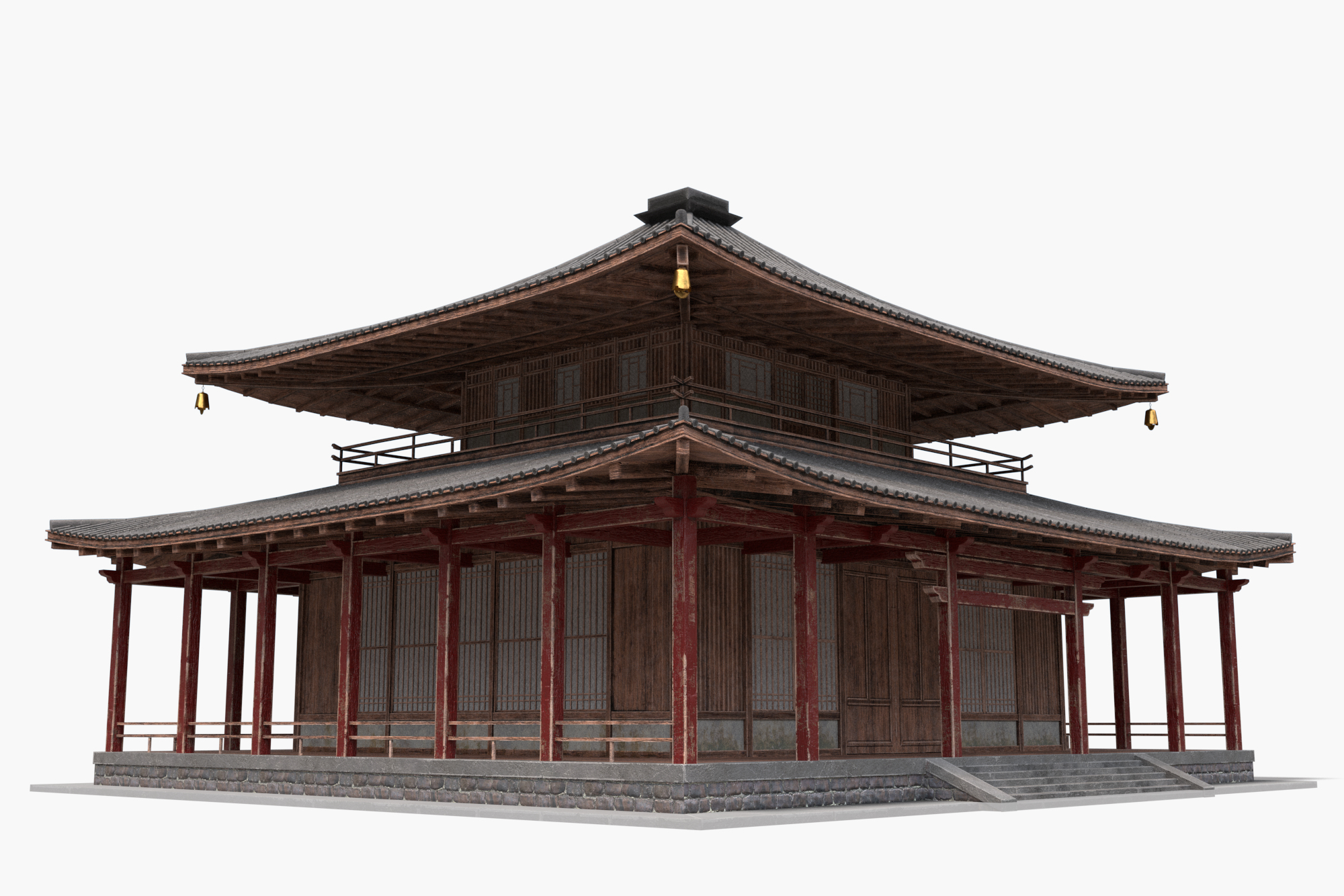 Japanese house 3D model - TurboSquid 1475336
