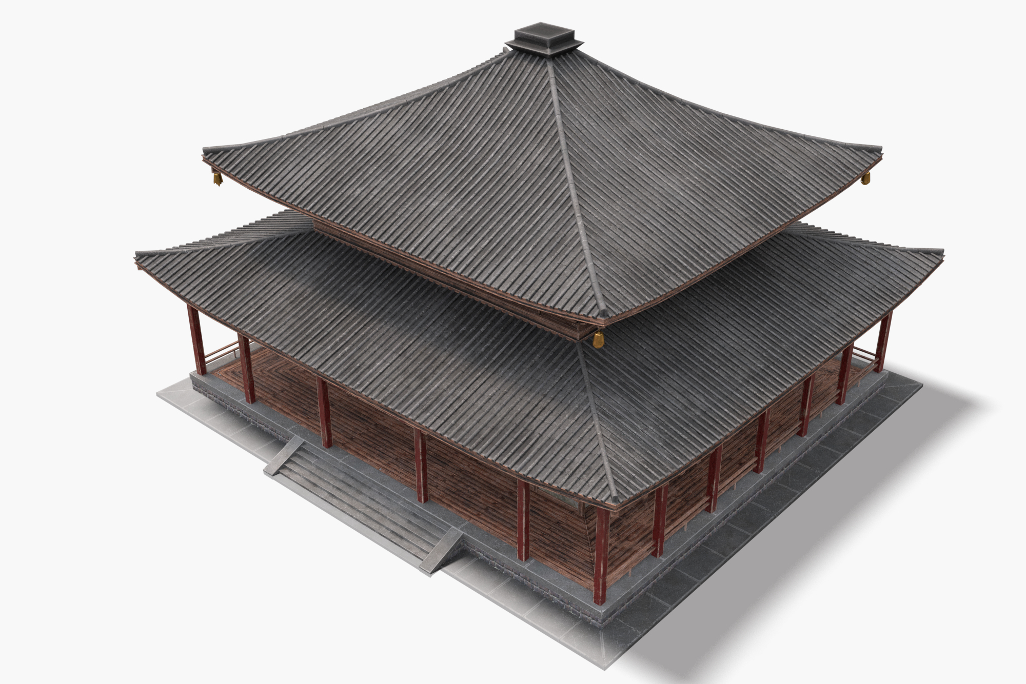 Japanese house 3D model - TurboSquid 1475336