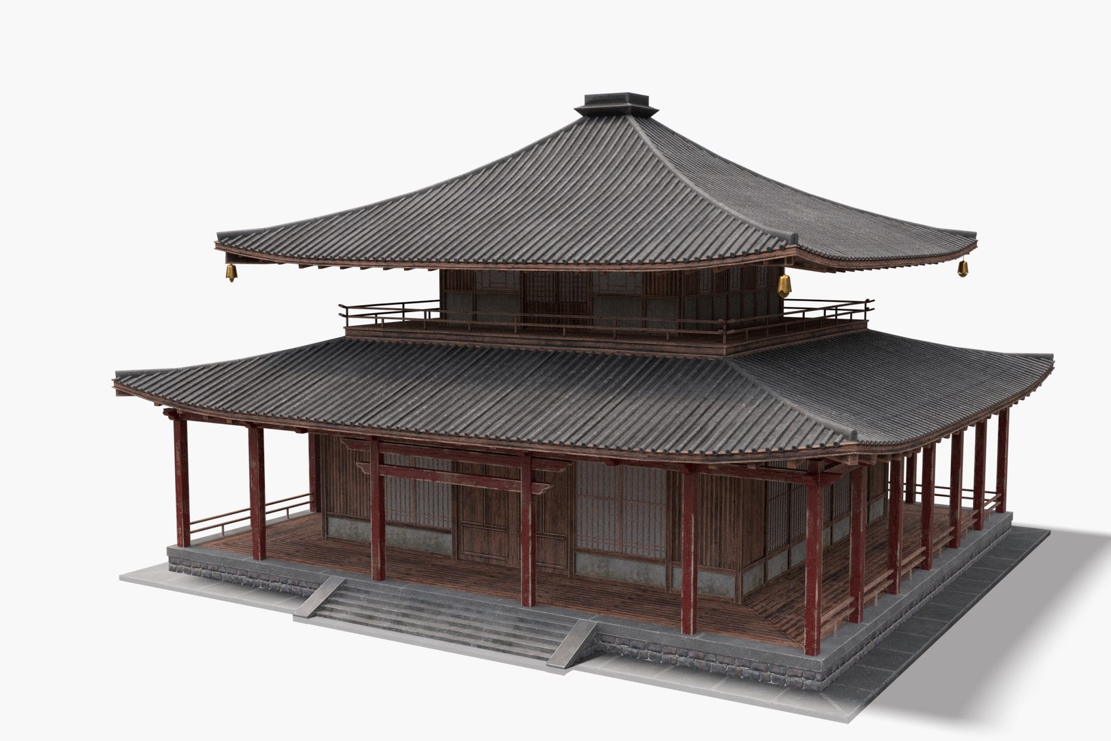 Japanese House 3D Model - TurboSquid 1475336
