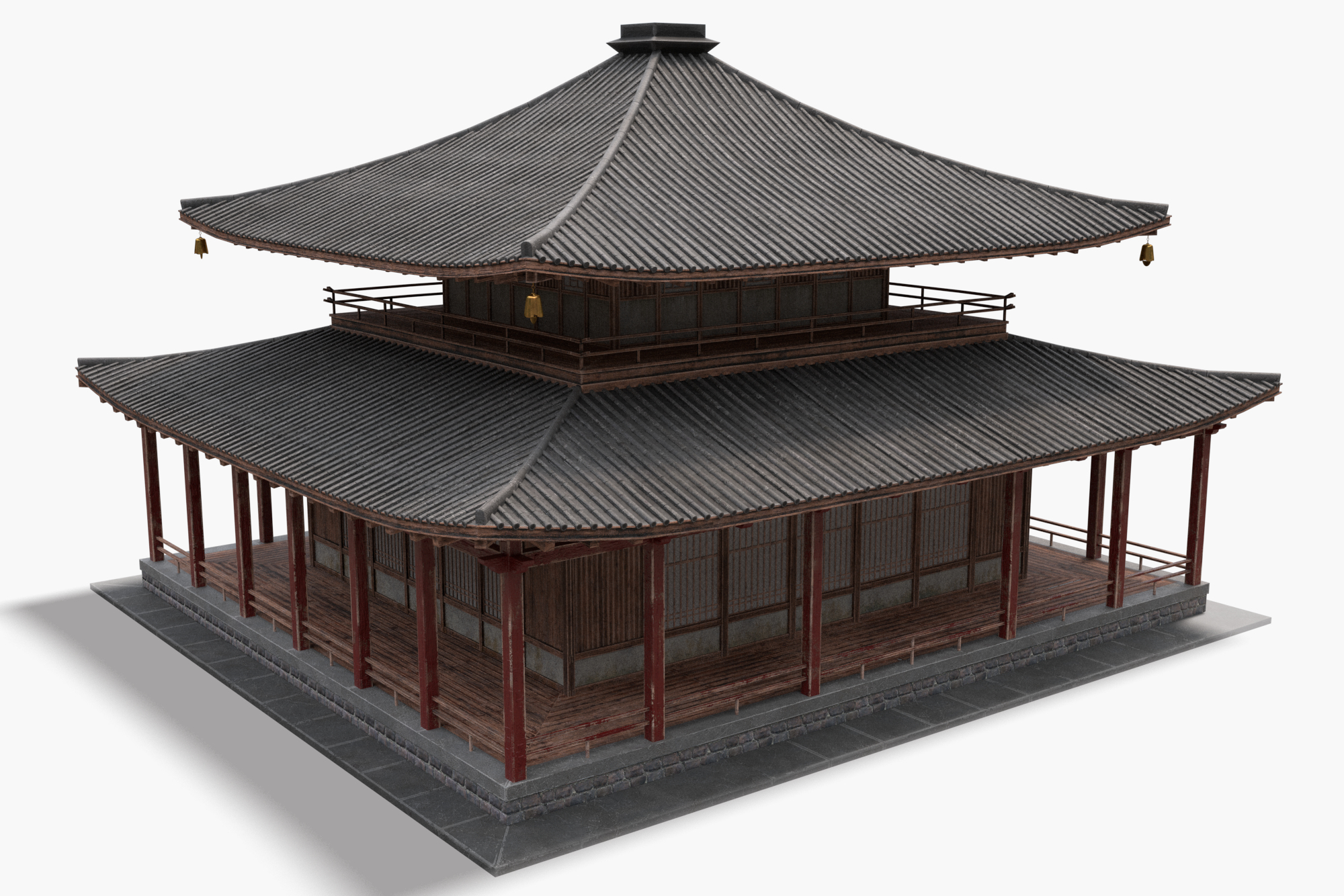 Japanese house 3D model - TurboSquid 1475336