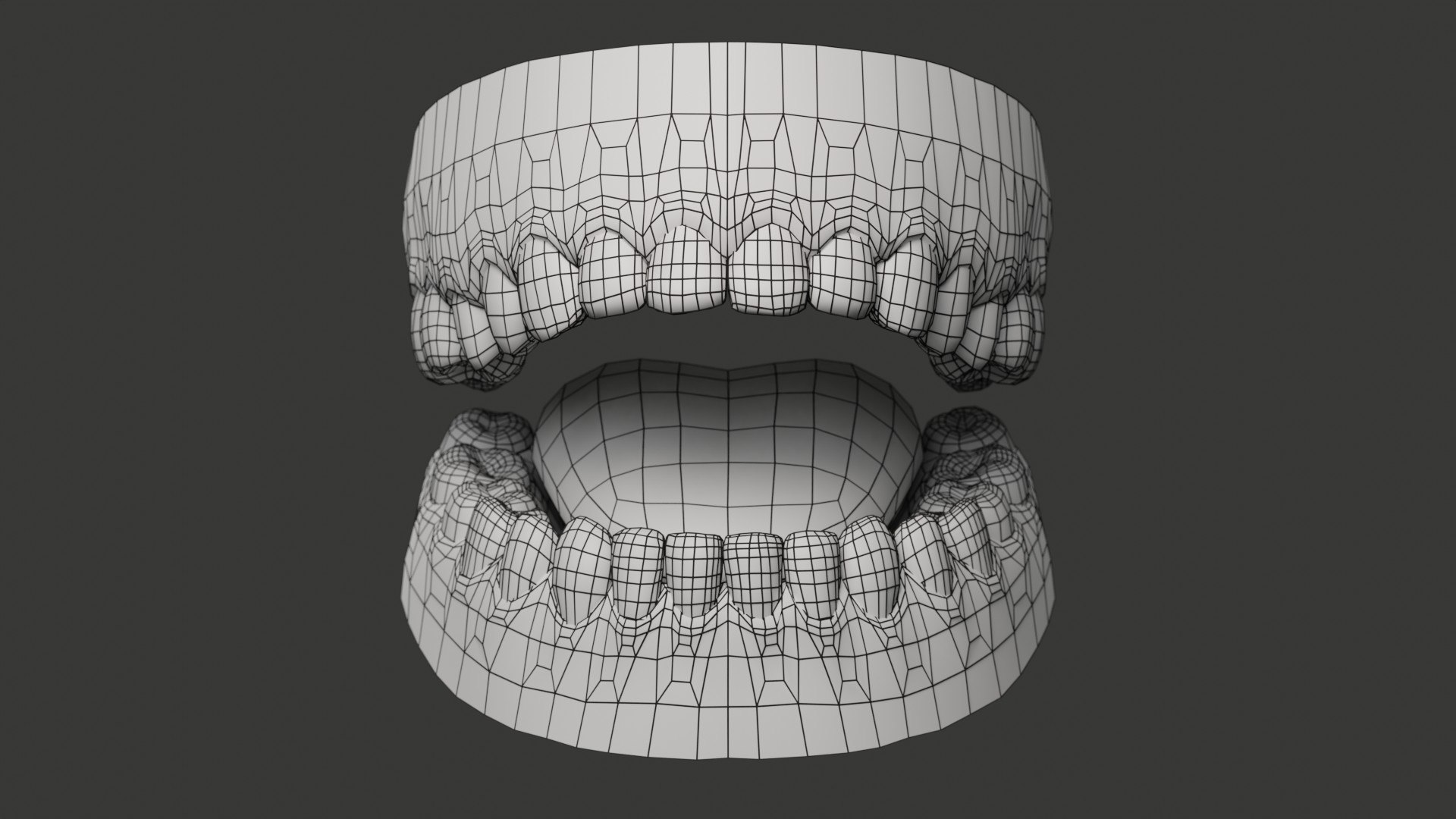 Mouth teeth 3D model - TurboSquid 1672934