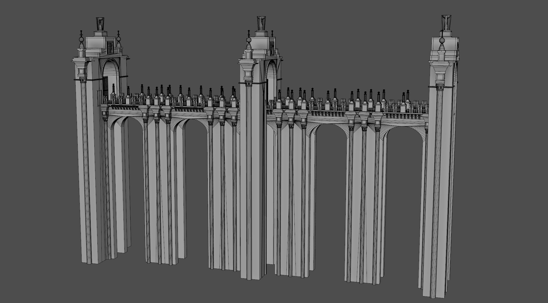 3D Model Fantasy Ancient Bridge V5 - TurboSquid 1915699