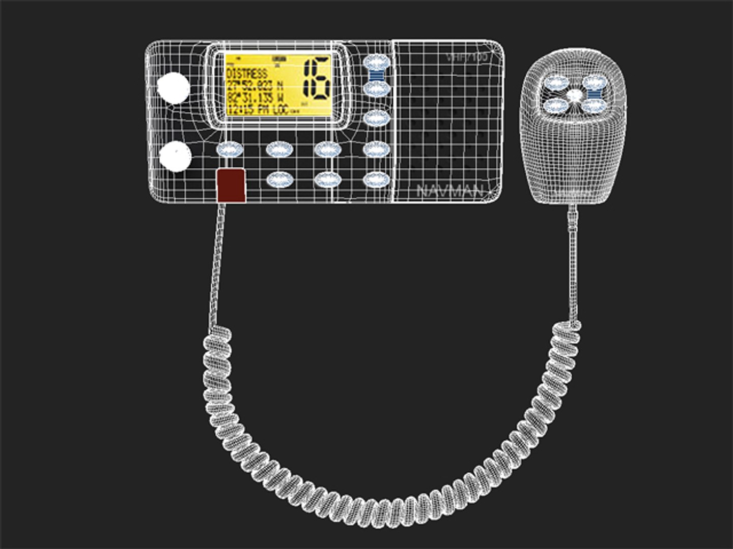 Navman Radio 3d Model