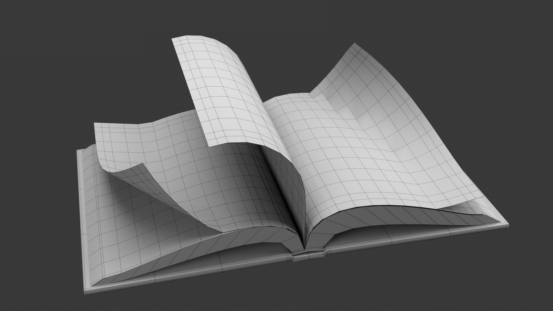 Old Cover Rigged Animated Book Model - TurboSquid 2064057