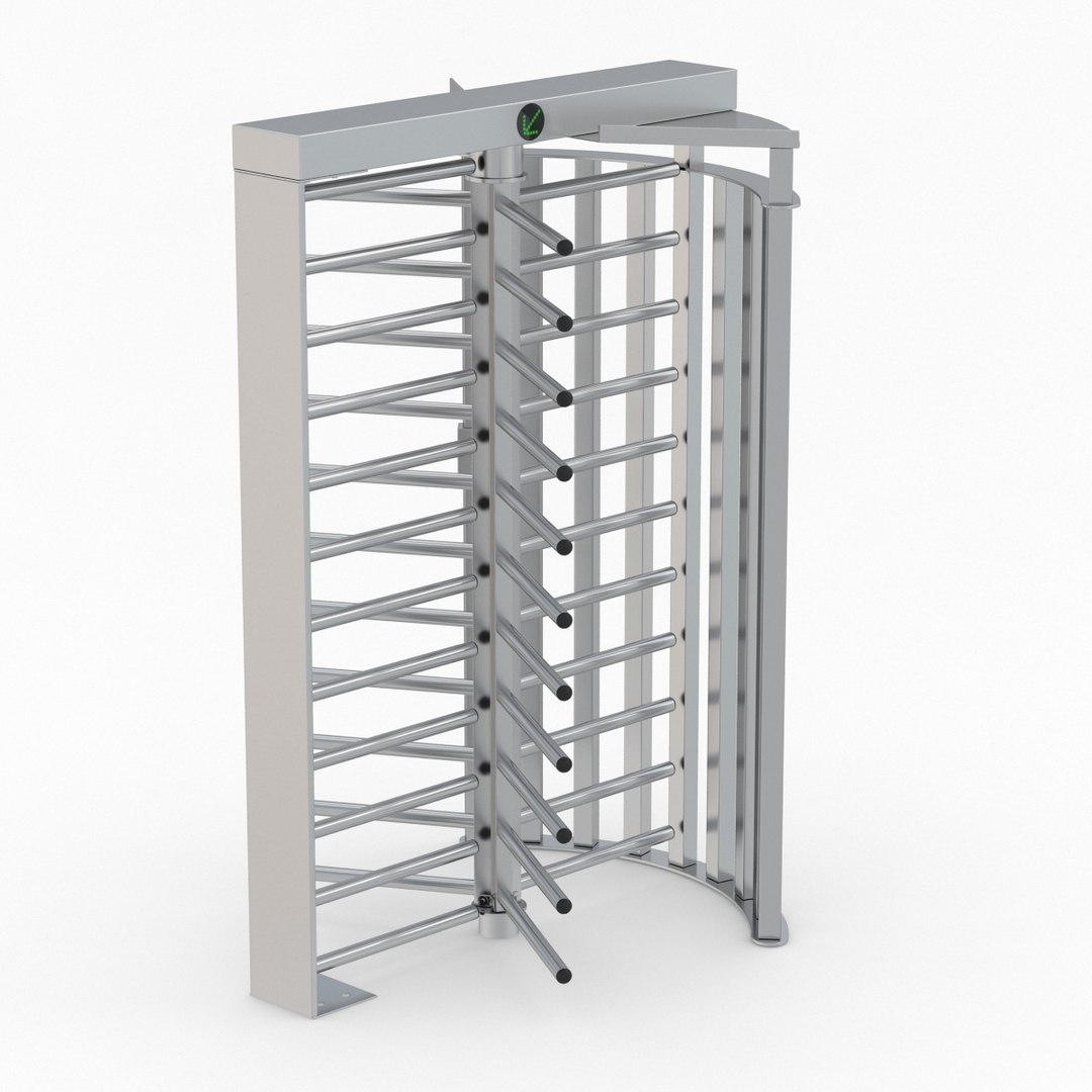 Turnstile Single 3D Model - TurboSquid 1344963