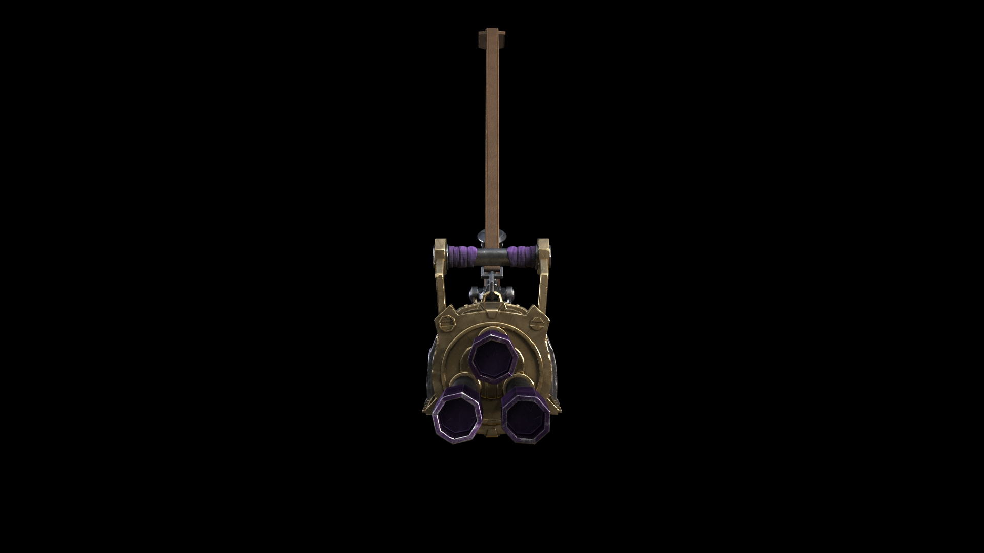 Jinx minigun 3D model - TurboSquid 1892410