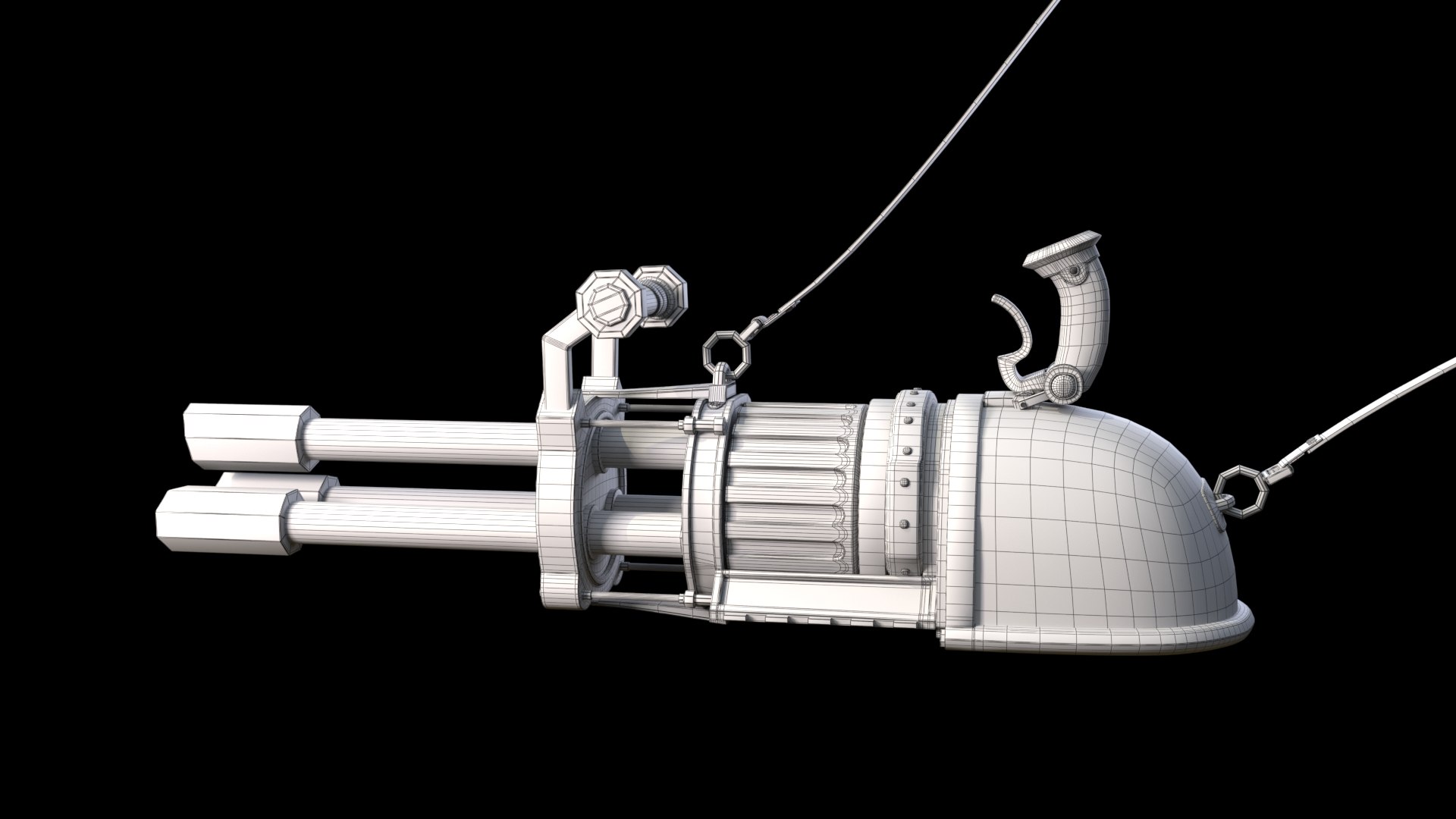 Jinx Minigun 3D Model - TurboSquid 1892410