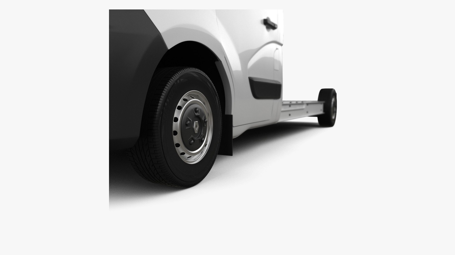 3D Renault Master Platform Cab L3 2020 model - TurboSquid 2029180