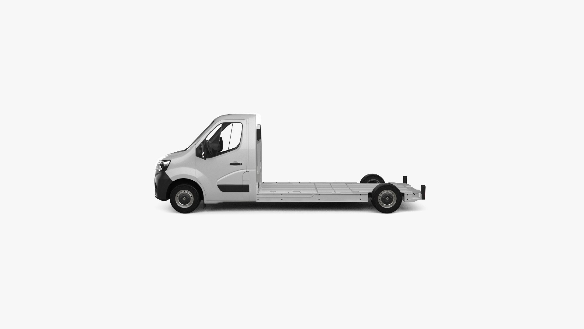 3D Renault Master Platform Cab L3 2020 model - TurboSquid 2029180