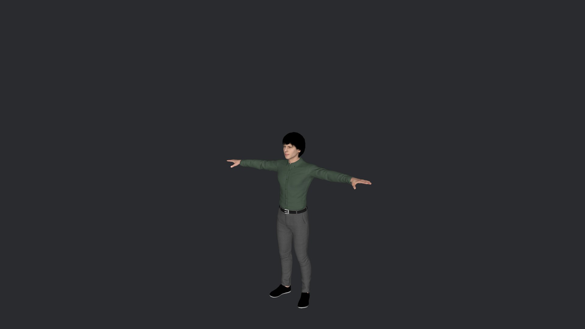 Jesse Eisenberg Hyper Realistic Full Body Fully Rigged 3D Character ...