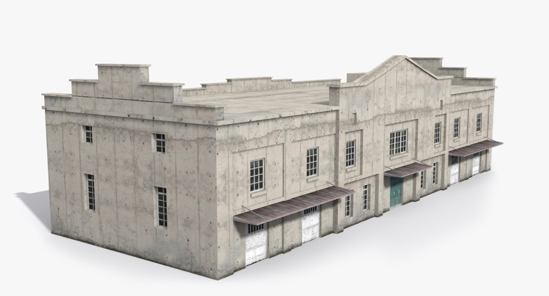Ready Warehouse Factory Model - TurboSquid 1547937