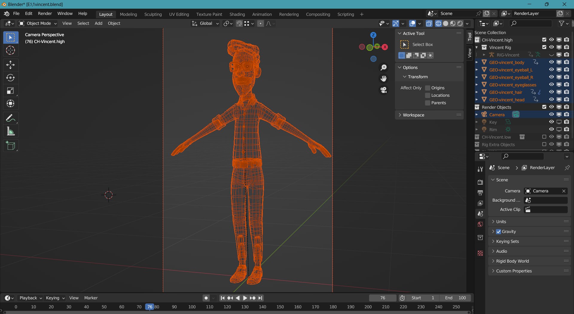 Vincent 3D Model - TurboSquid 2021312