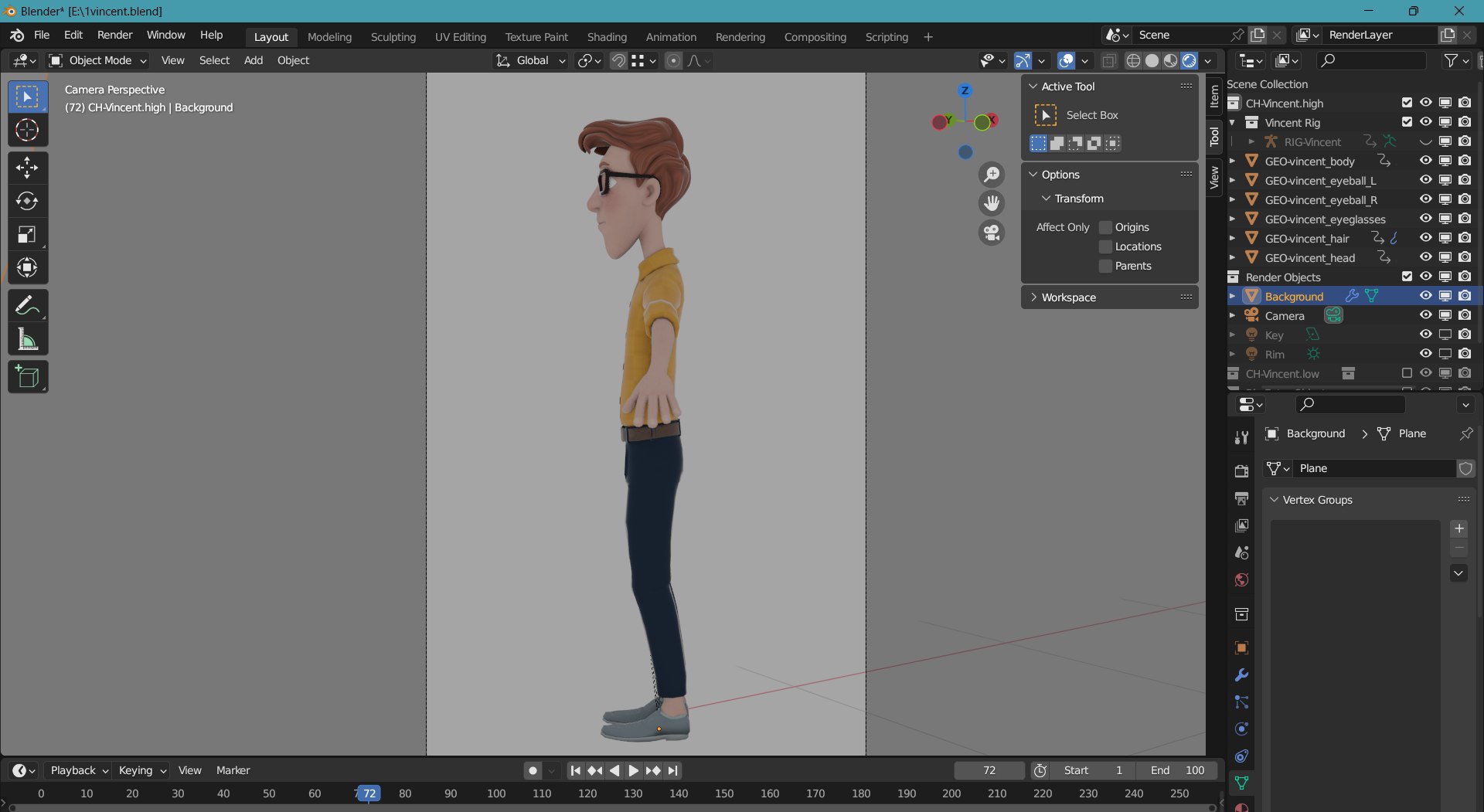 Vincent 3D Model - TurboSquid 2021312