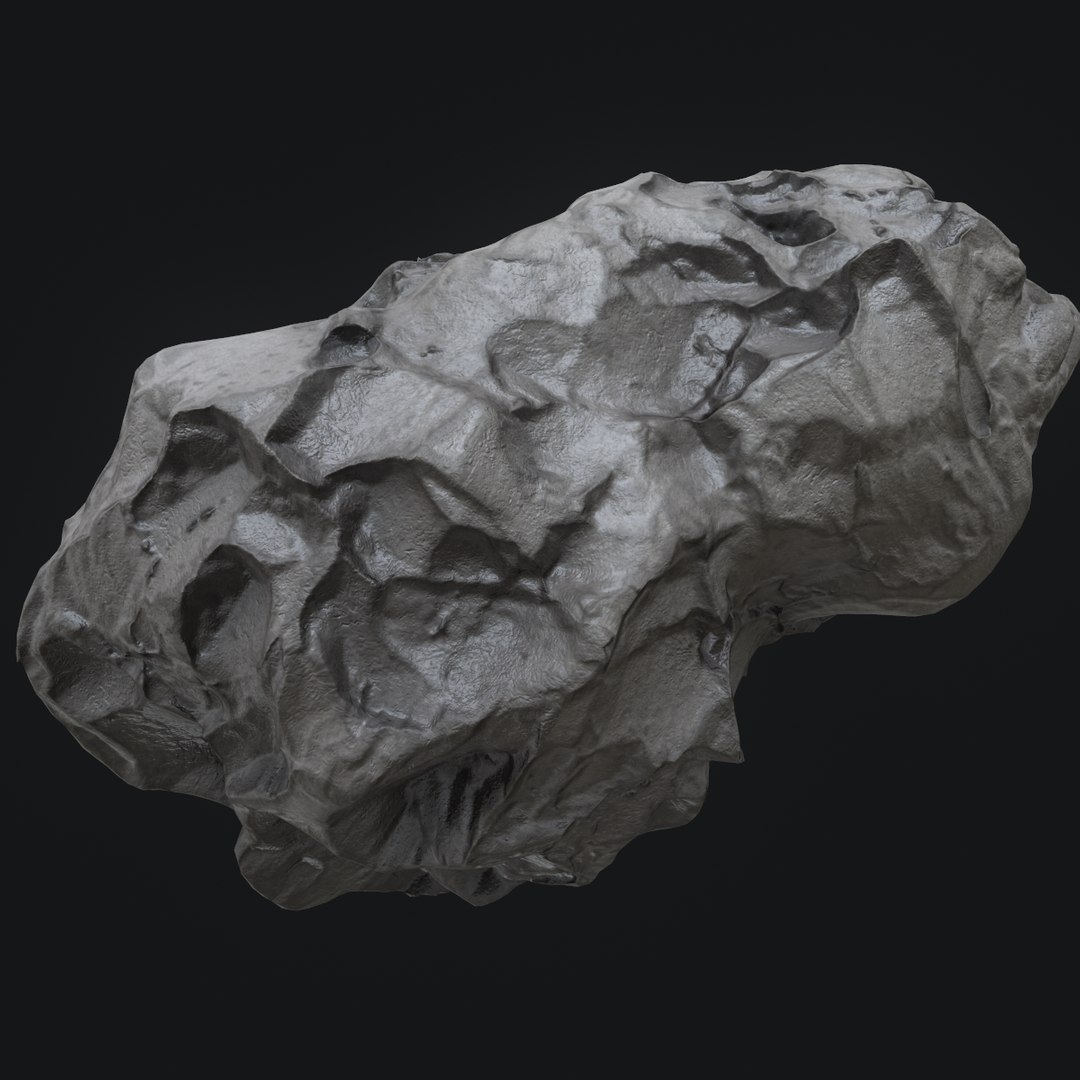 3D Meteor Asteroid Rock 4k Model - TurboSquid 1433622