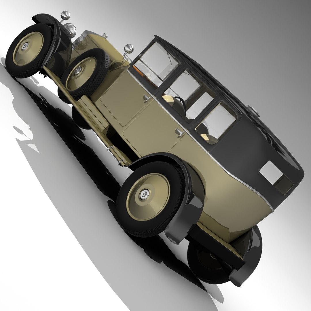 3ds Max Realistic Lanchester 40hp King George