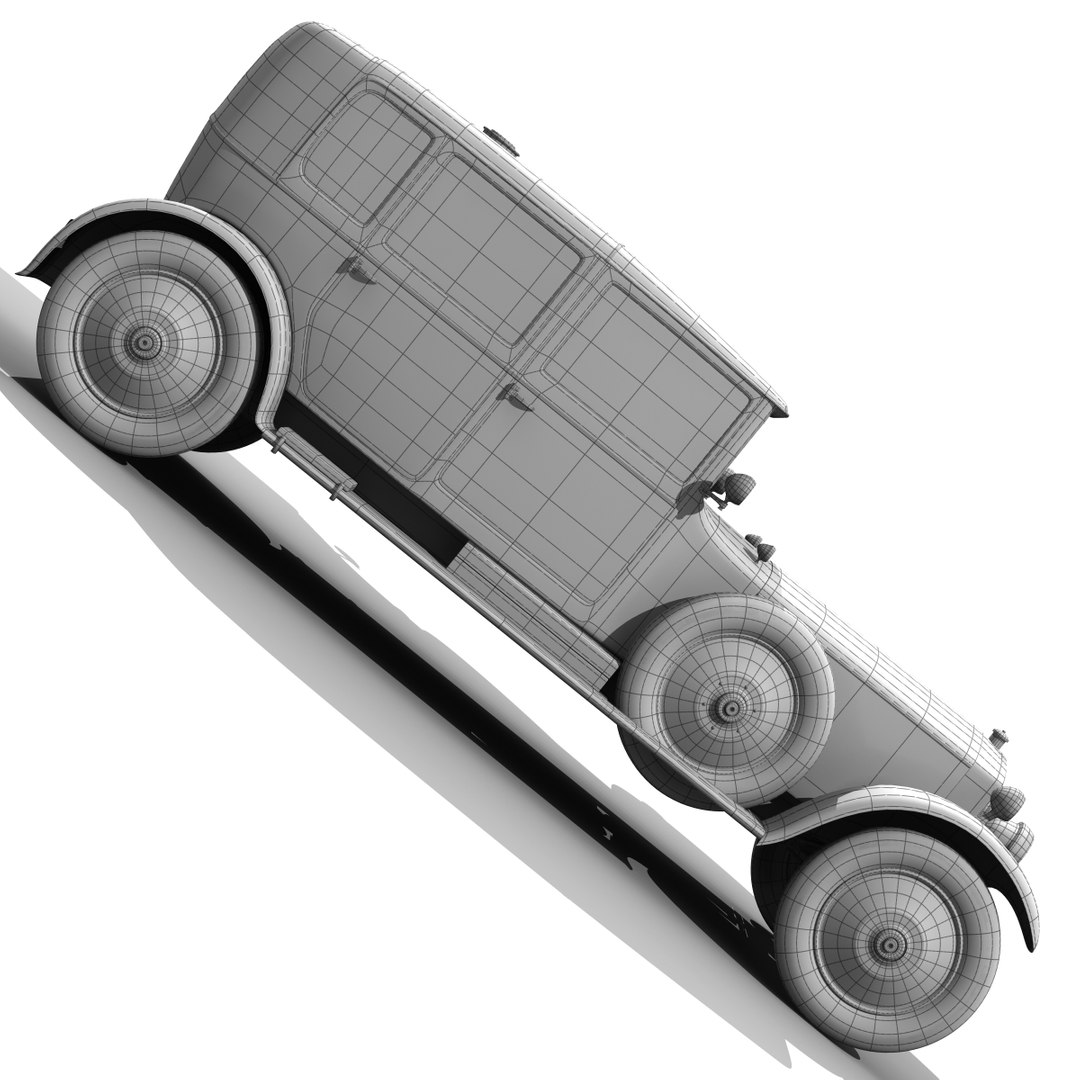 3ds Max Realistic Lanchester 40hp King George